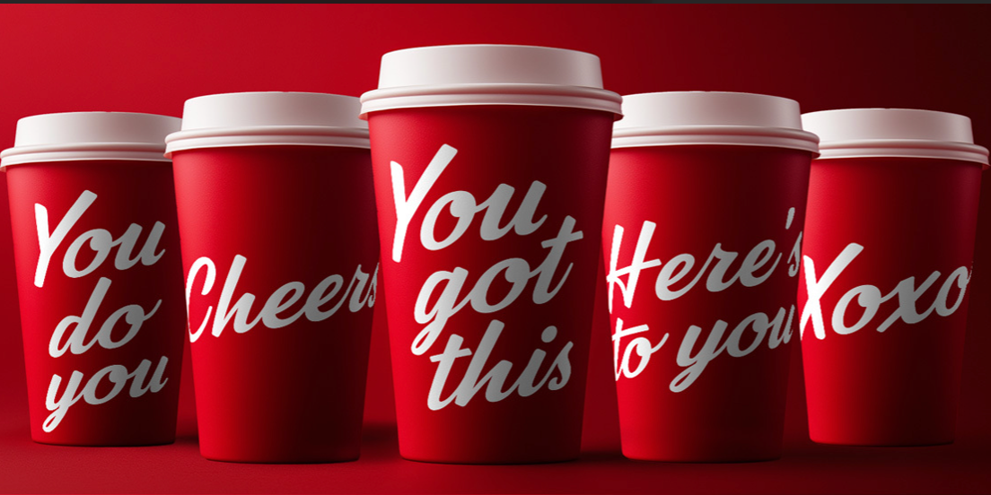Tell em with Tims Tim Hortons celebrating National Coffee Day with limited edition hot coffee cups to share a motivational message with family and friends